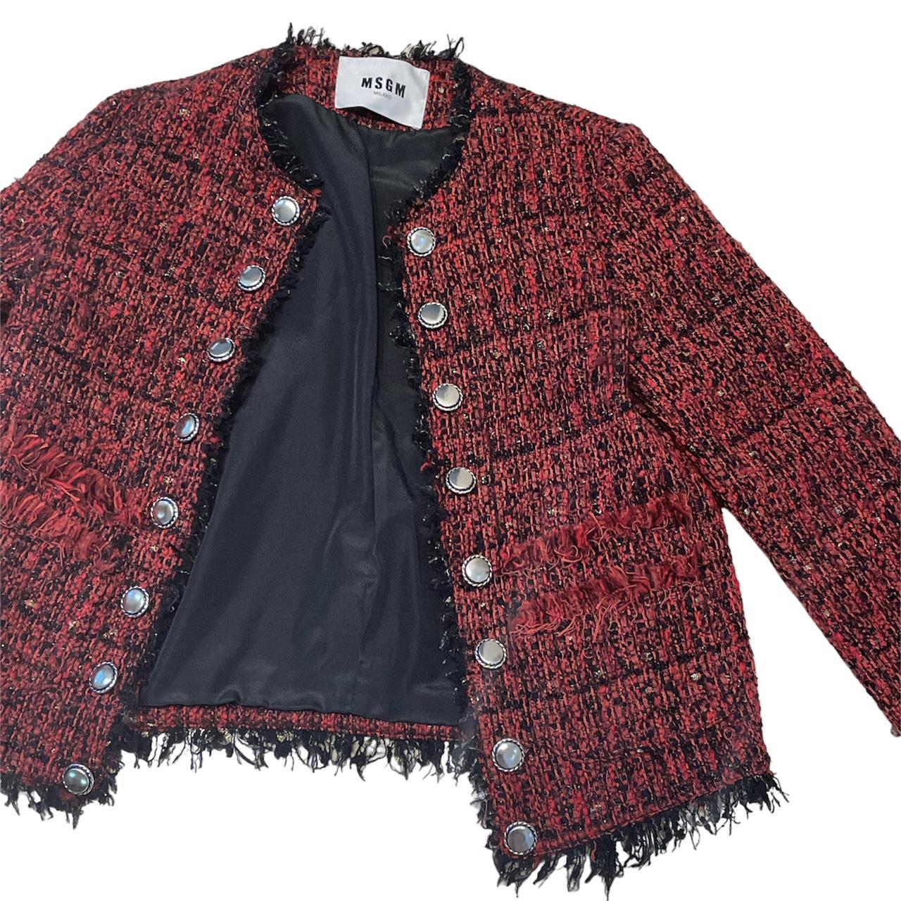 MSGM Tweed Jacket!!! - Depop
