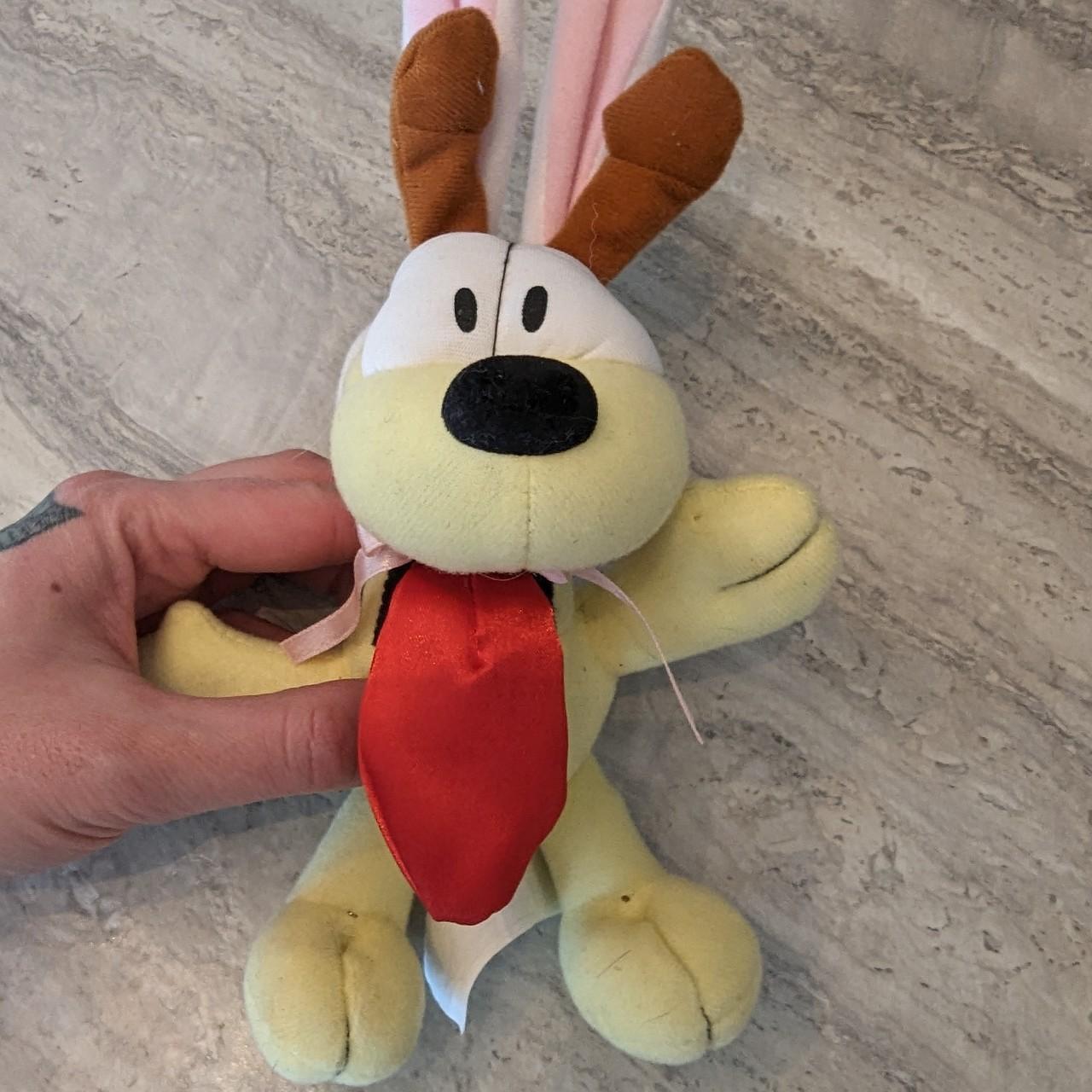 Vintage Easter Bunny Odie plush #vintage #Easter... - Depop