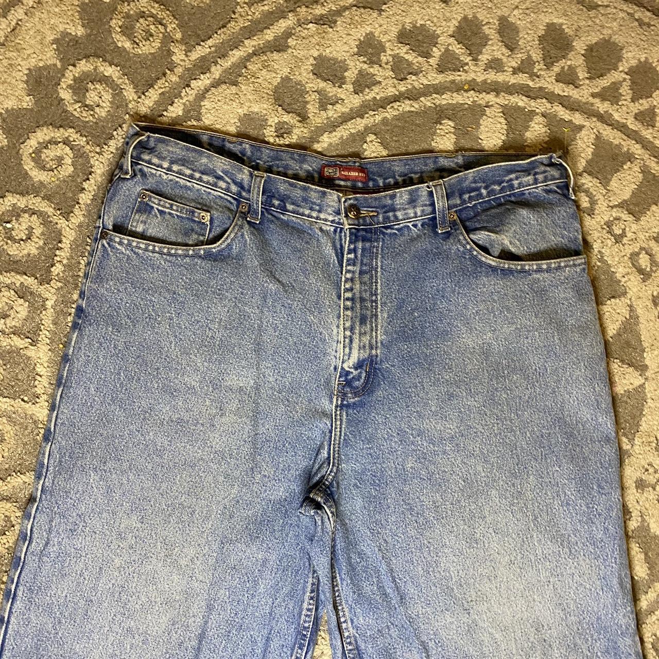 Faded Glory blue jeans Super baggy Size: 40x30 Nice... - Depop