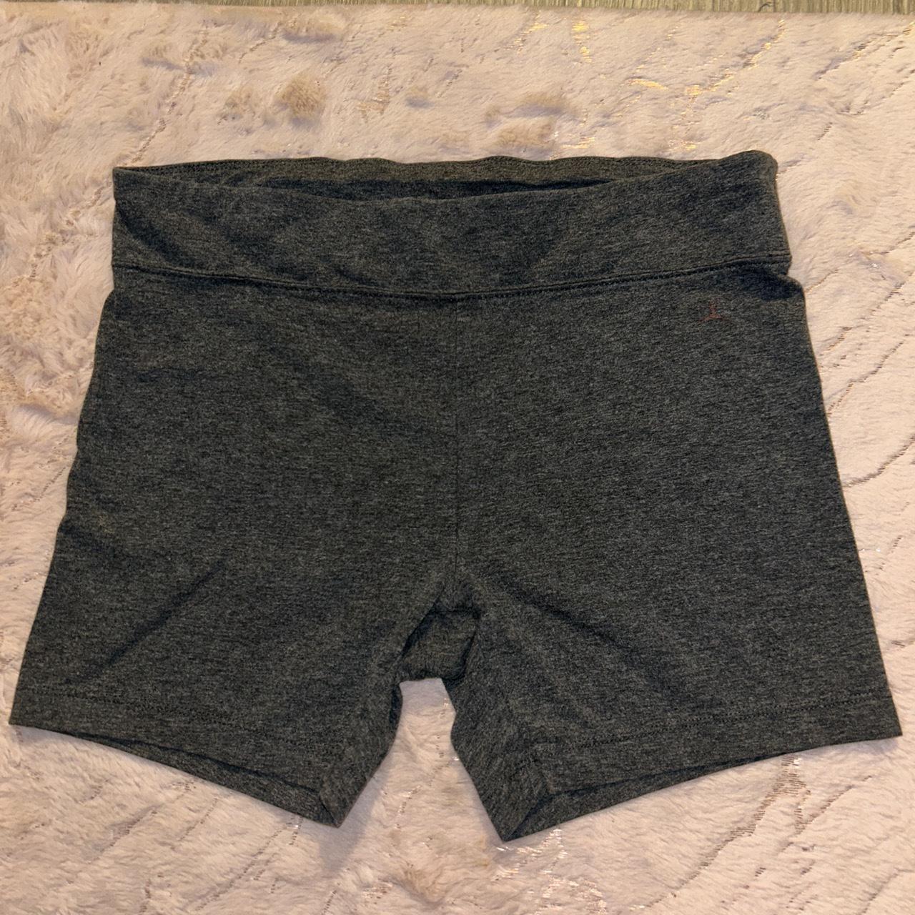 Light grey biker shorts #biker shorts - Depop