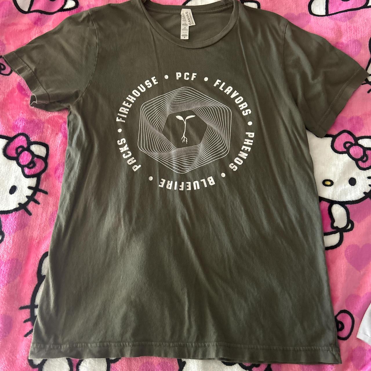 Raw garden pcf army green T shirt | Depop