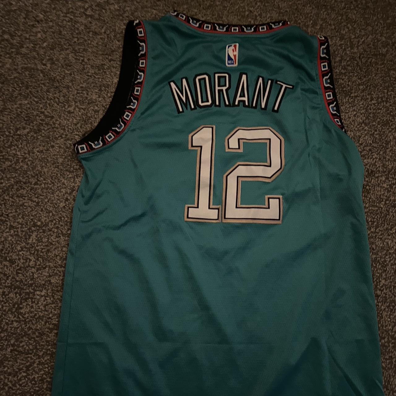 Ja Morant NBA jersey mint condition never worn - Depop