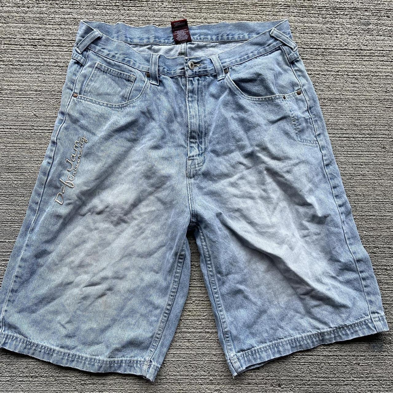 FUBU Men's Blue Shorts | Depop