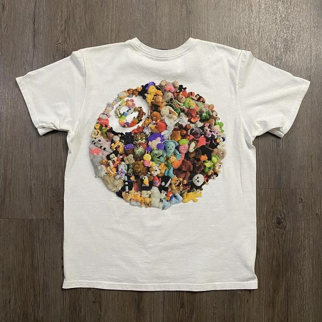 Stussy 8ball plush tee shirt Authentic Medium... - Depop