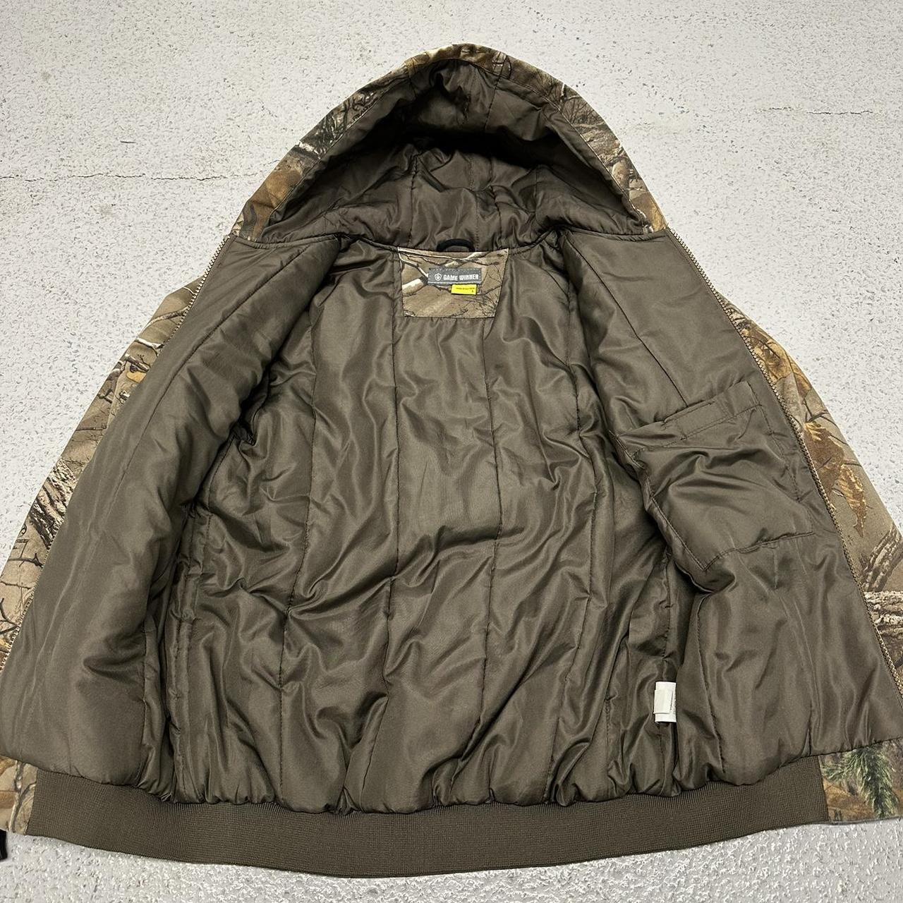 Realtree camo jacket full zip up camouflage small... | Depop