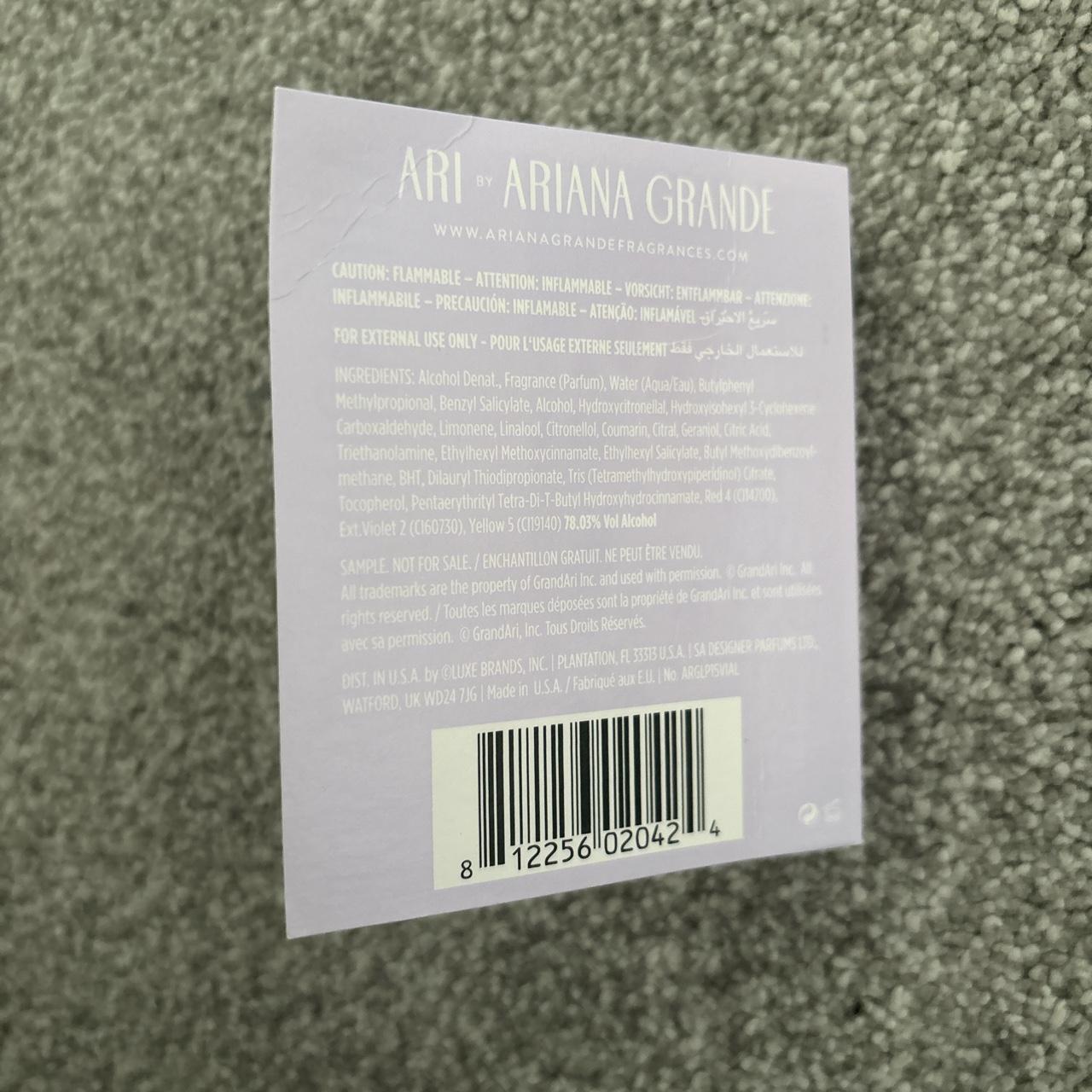 ari by ariana grande sample spray -1.5ml - brand new - Depop