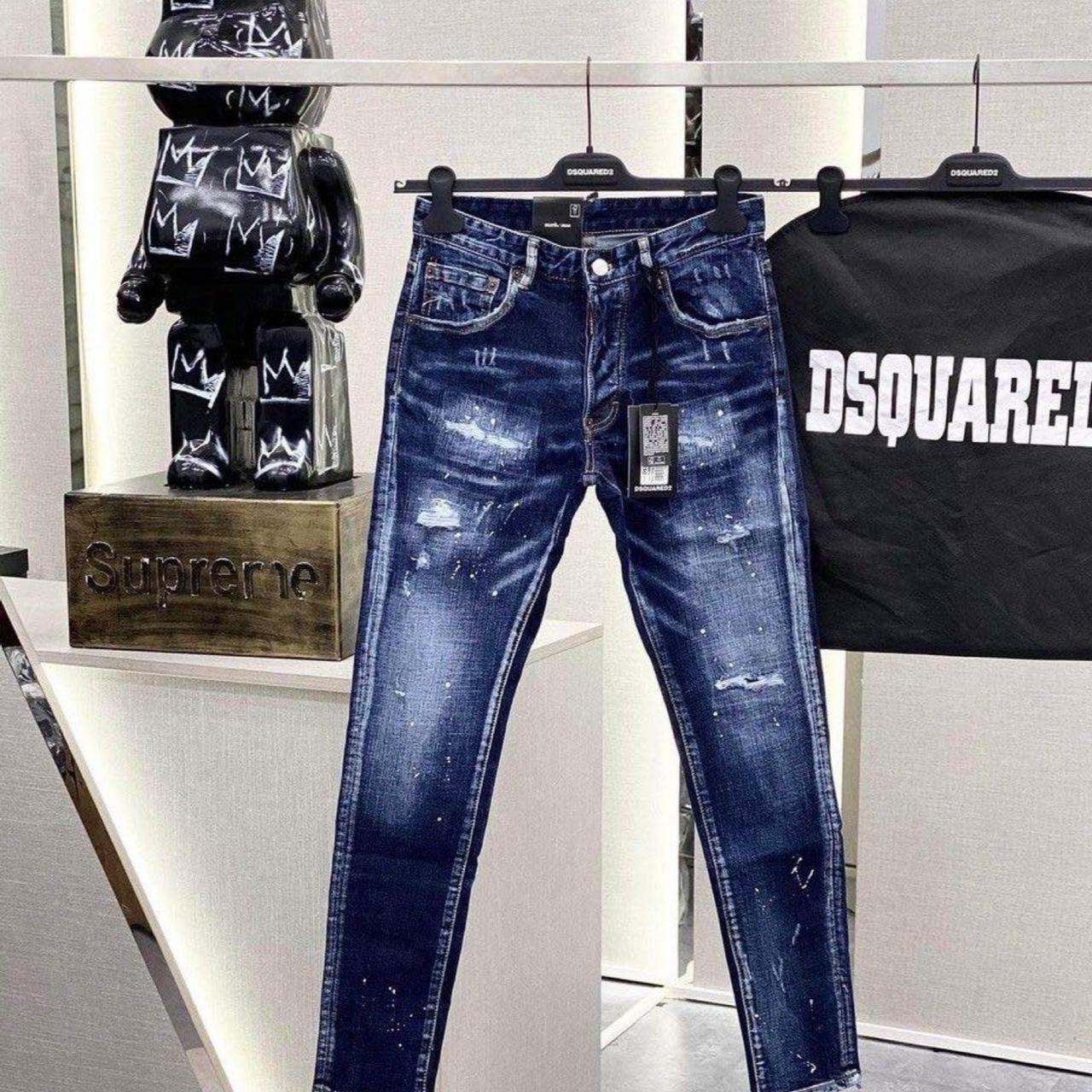 DSQUARED JEANS🔥 £40 BURBERRY/MONCLER/STONE ISLAND... - Depop