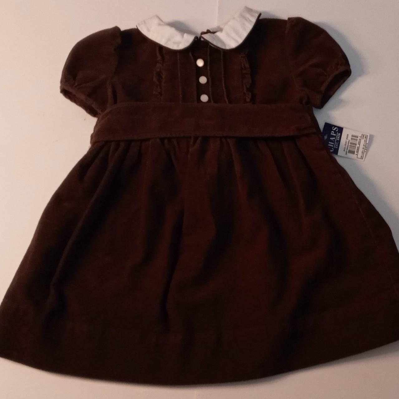 Chaps by Ralph Lauren child size 12M brown courderoy... | Depop