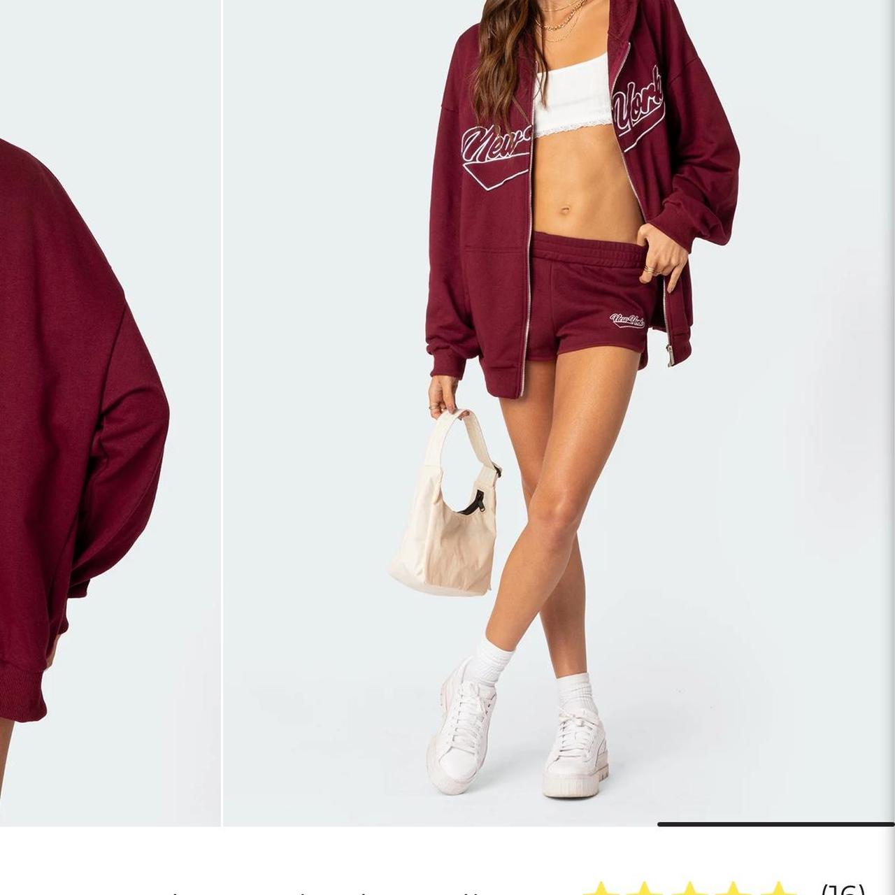 Edikted New York oversized zip up hoodie - Depop