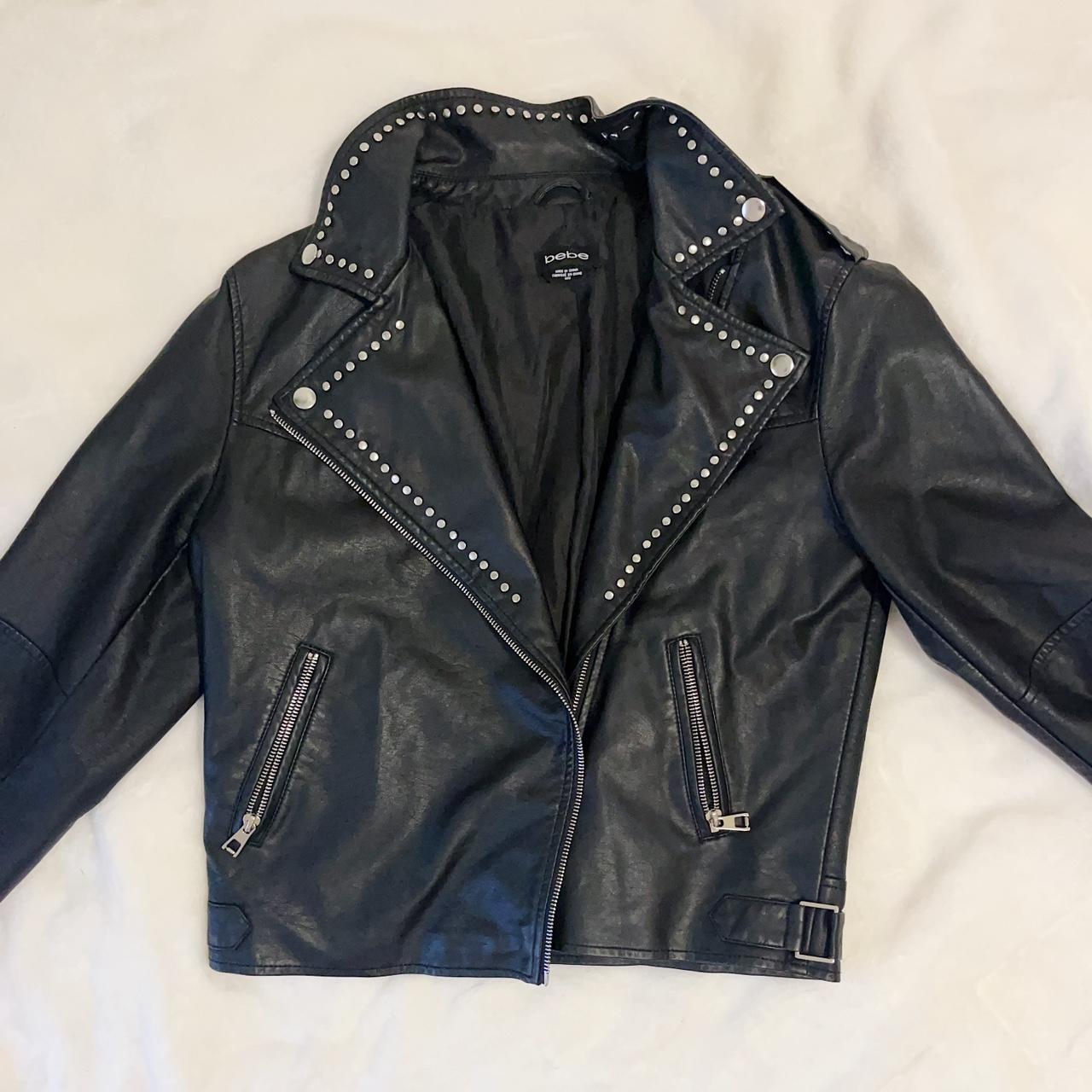 Bebe Women's Black Jacket | Depop