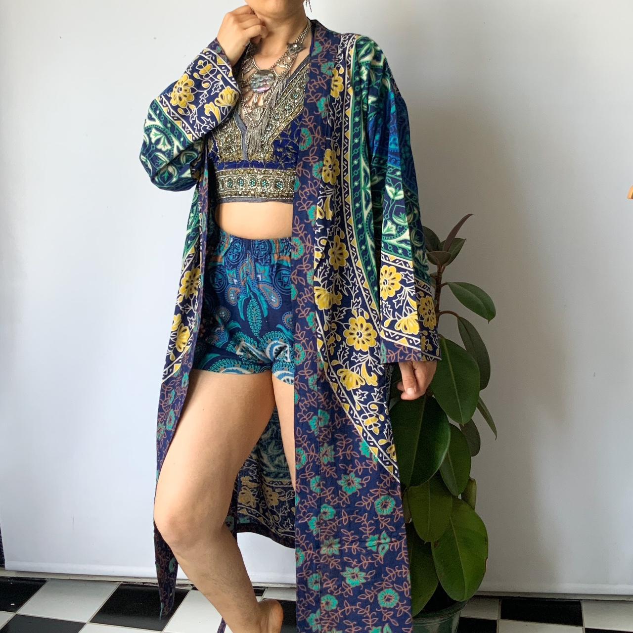 The most incredible hand made Indian mandala robe A... - Depop