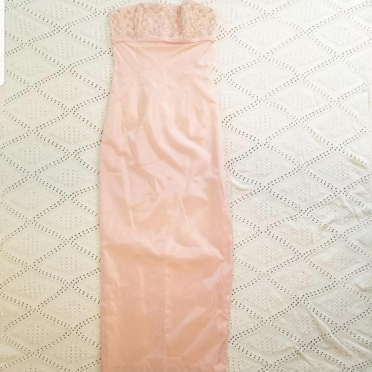 Vintage 2000's Coquette Prom Dress Jessica... - Depop