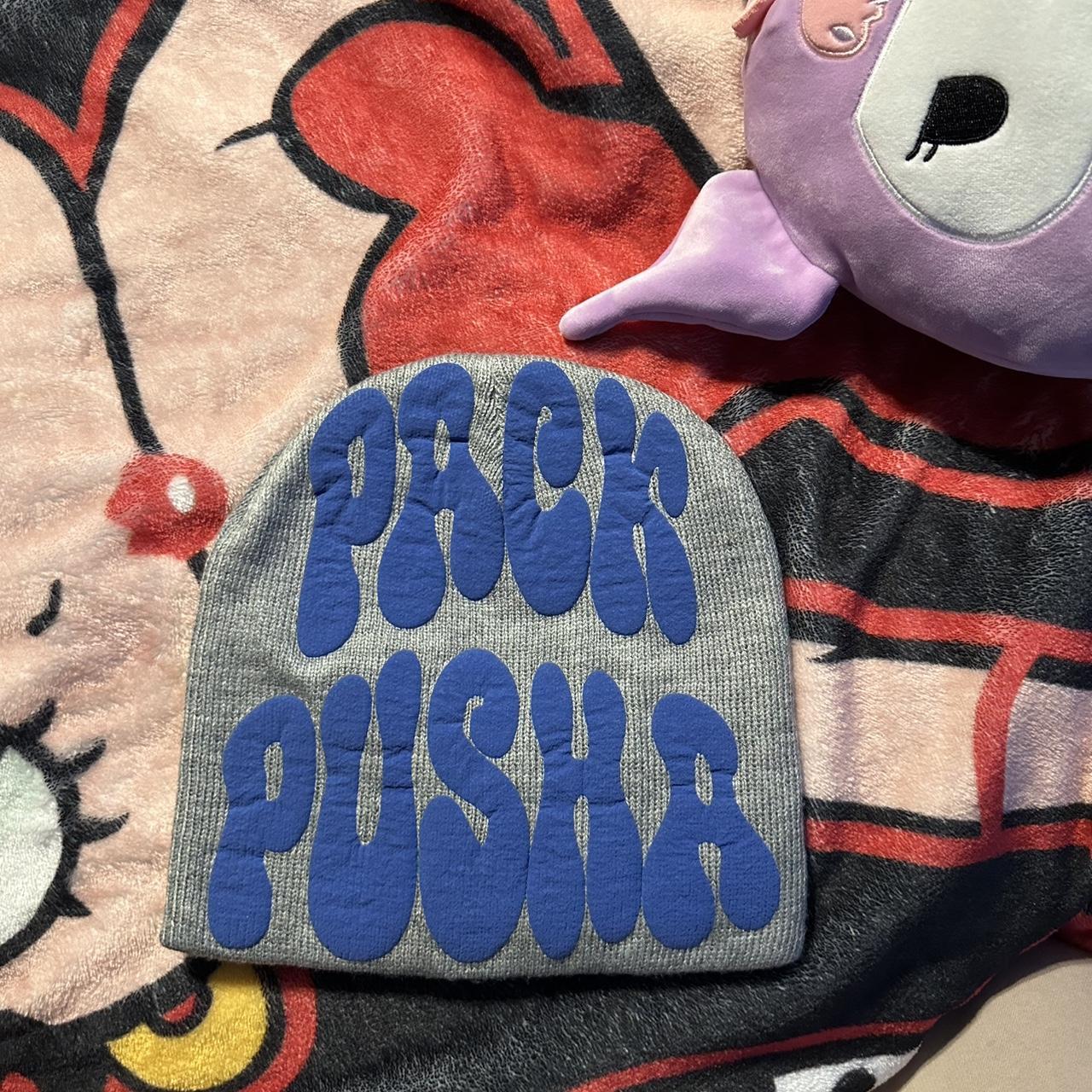 Beanie | PACK PUSHA APPAREL Color Grey & Blue | Depop