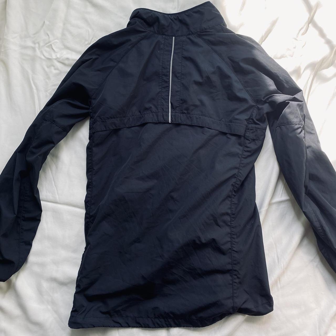 Nike Purdue University black zip up windbreaker with... - Depop