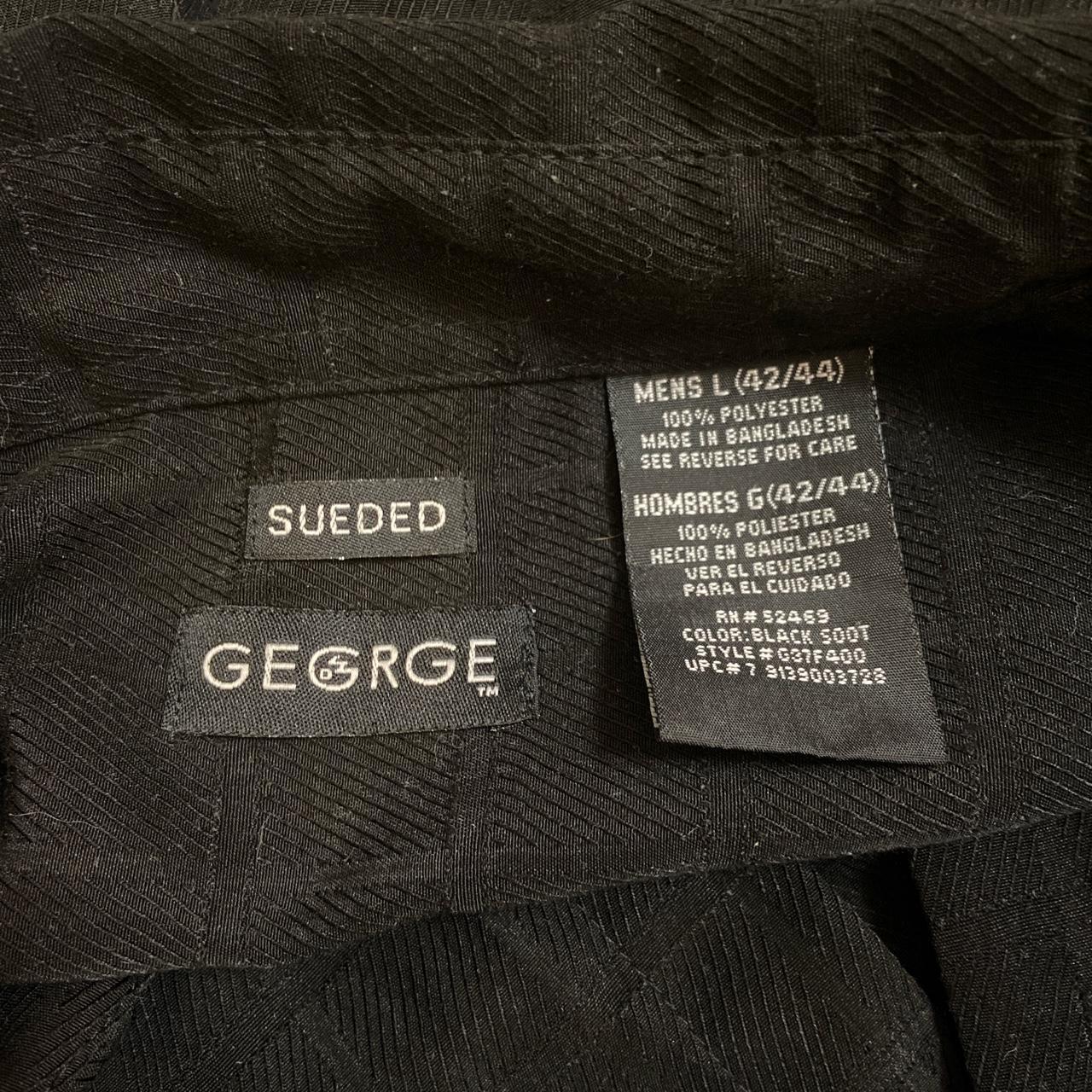 George Men's Black Shirt | Depop