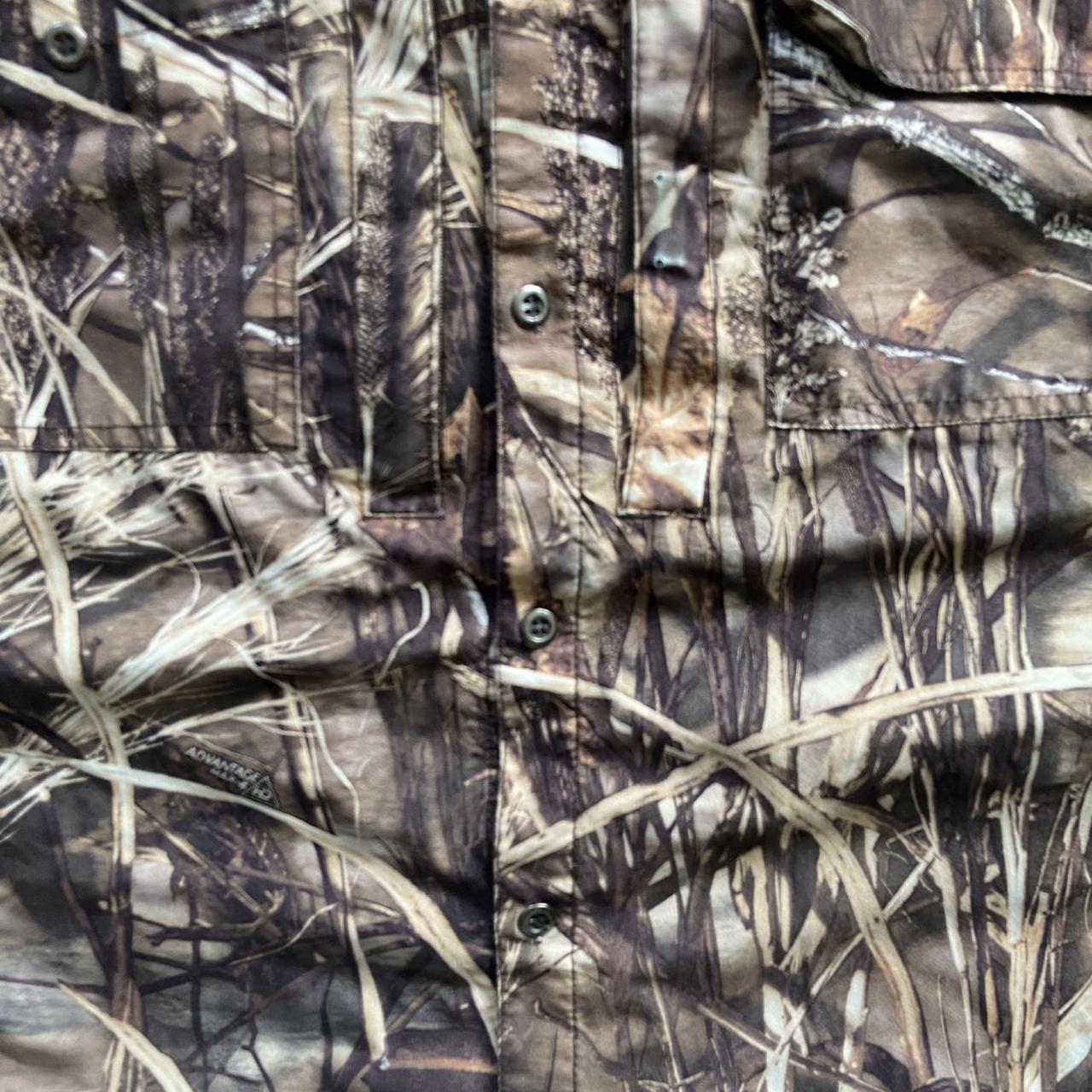 Drake waterfowl camo hunting jacket/shirt Size: XL... - Depop
