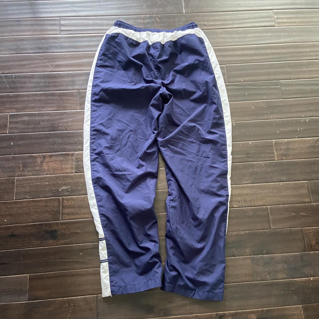 Vintage Wilson windbreaker sweatpants Size: Large... - Depop