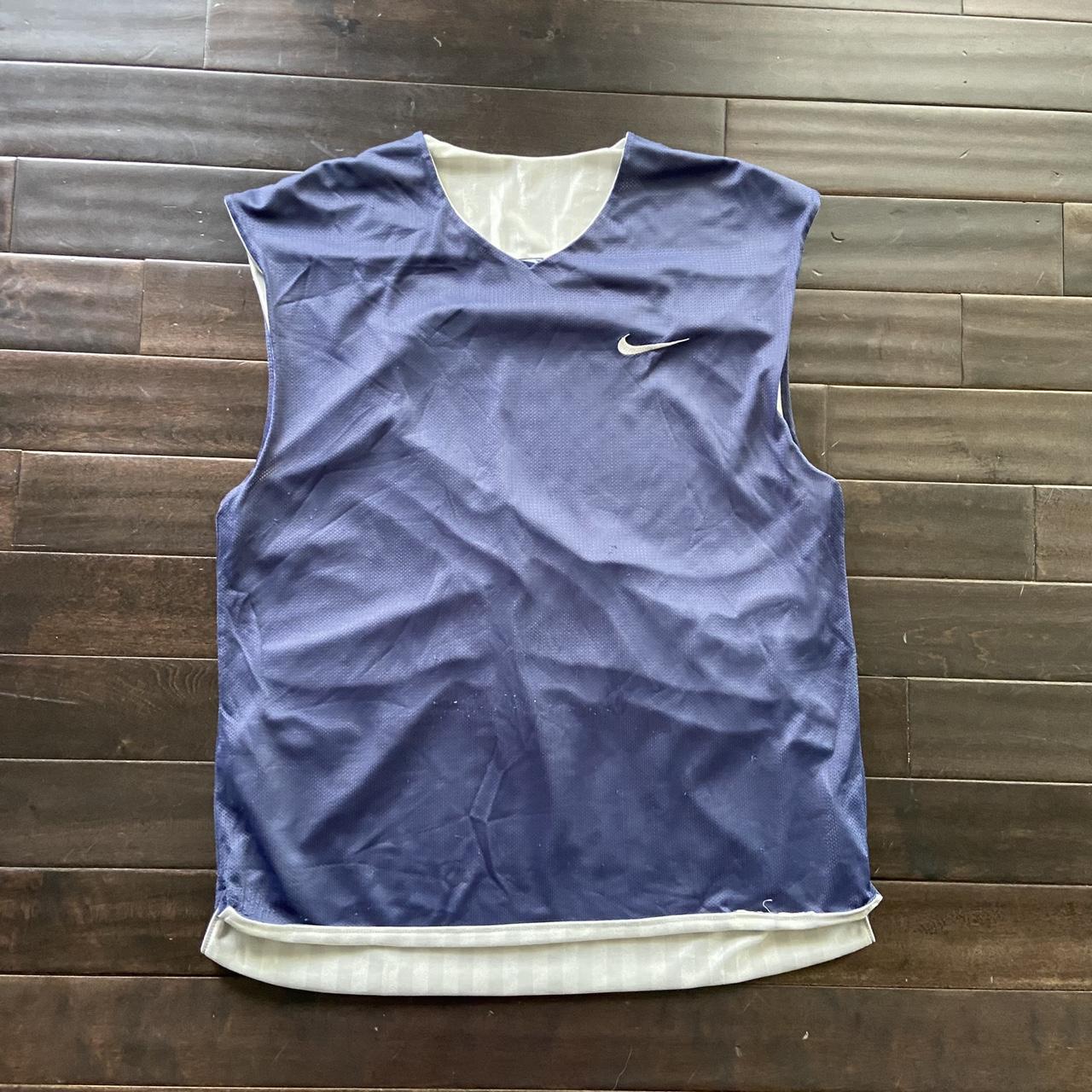 Vintage reversible Nike Dri-fit basketball practice... - Depop