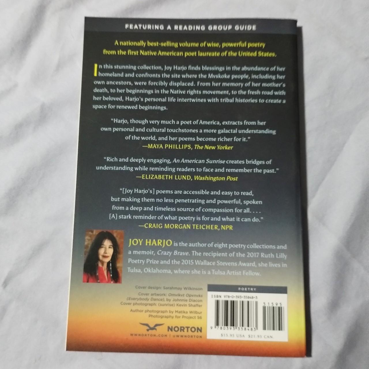 Joy Harjo - An American Sunrise Paperback... - Depop