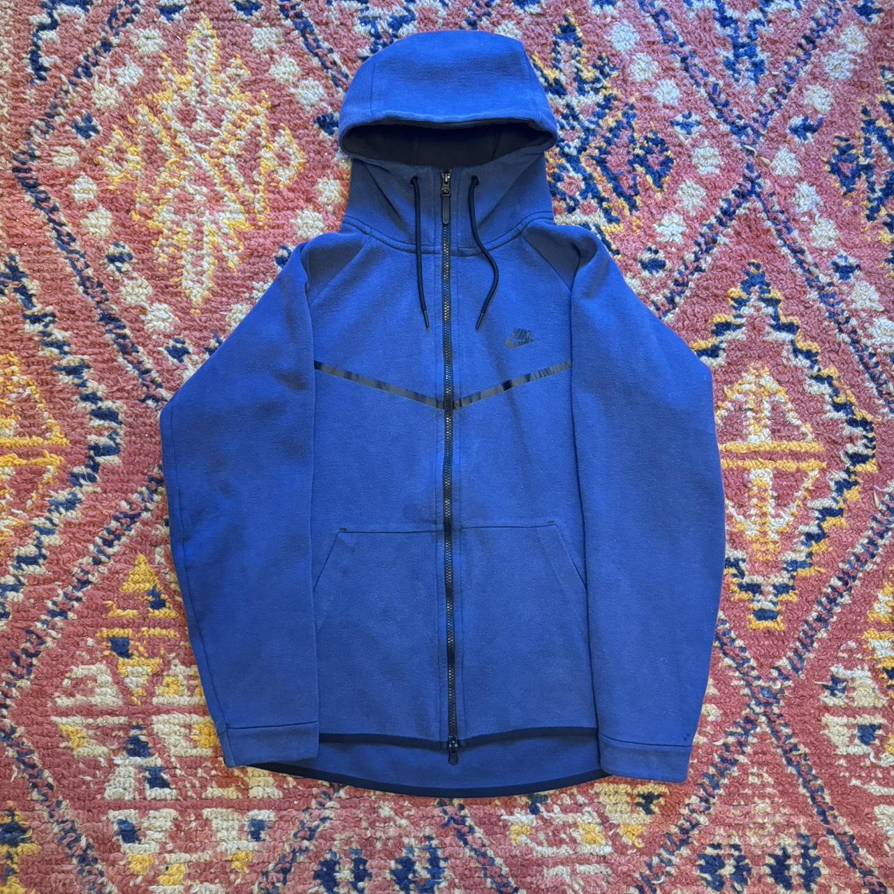 Blue Nike Tech Size L Great Condition Send Offers Depop