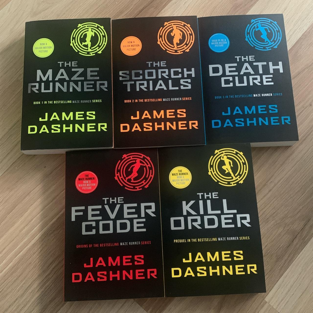 The maze runner book series from Waterstones None... - Depop