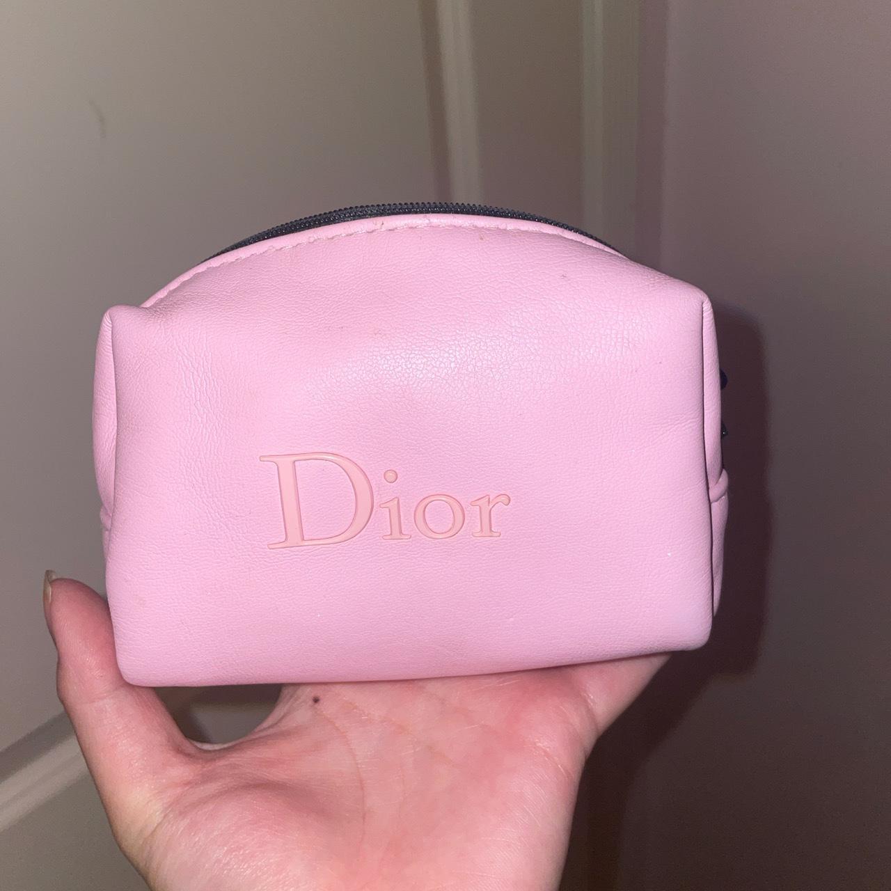 Travel size pink dior bag In good condition no... - Depop