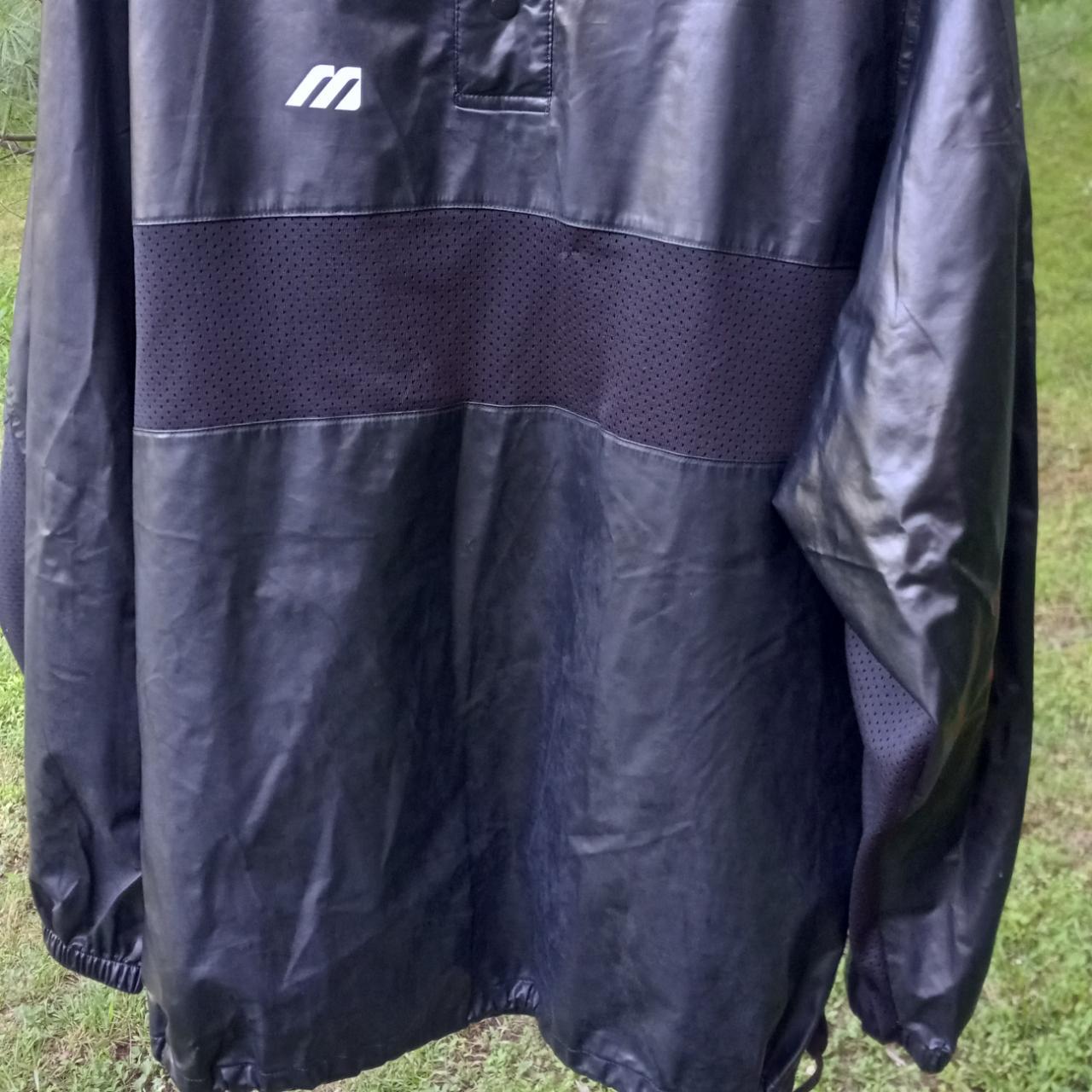 Large windbreaker Vented Mesh Nylon with... - Depop