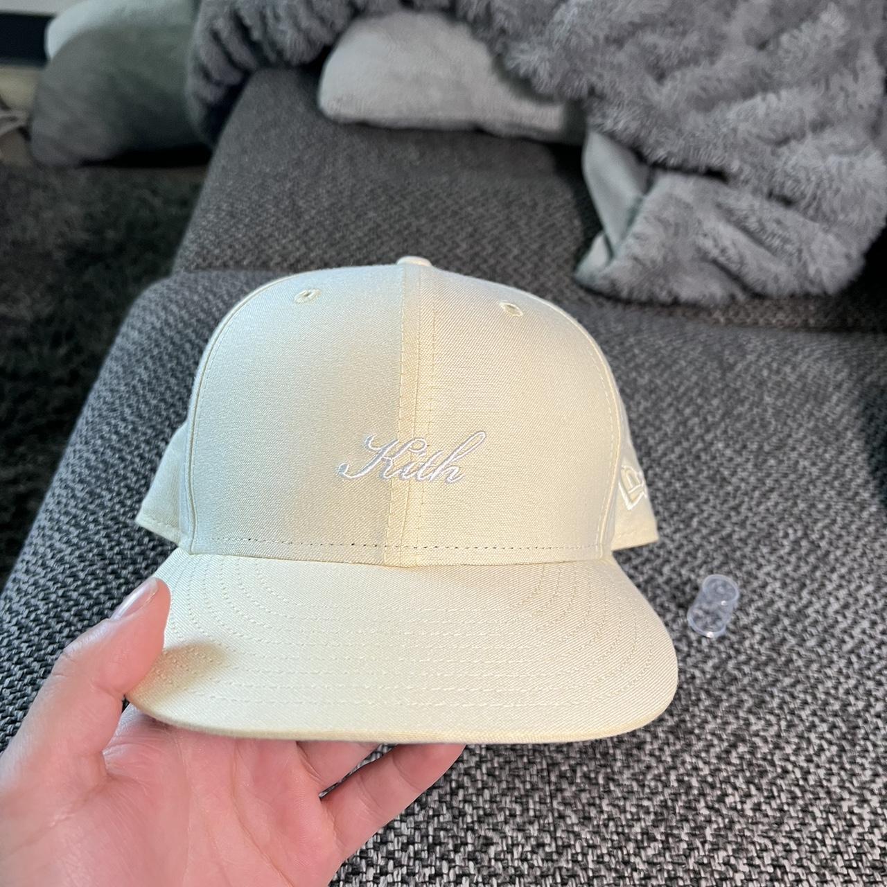 Beautiful and high quality Yellow Kith fitted hat.... - Depop