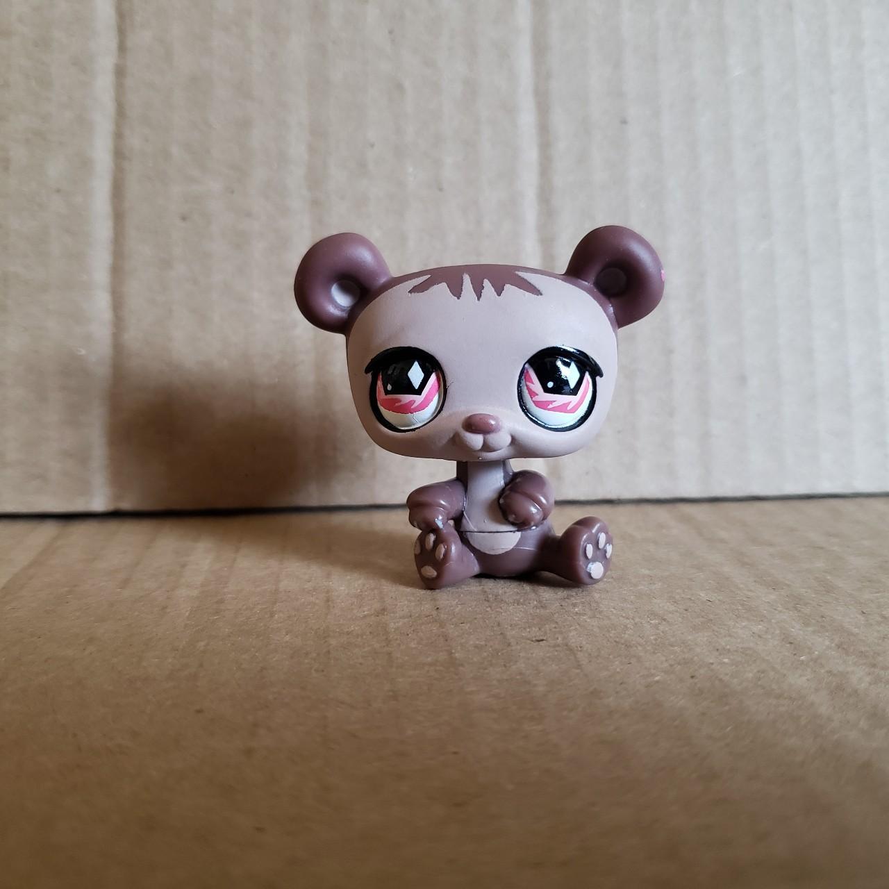 littlest pet shop panda w red eyes #LPS #collector... | Depop