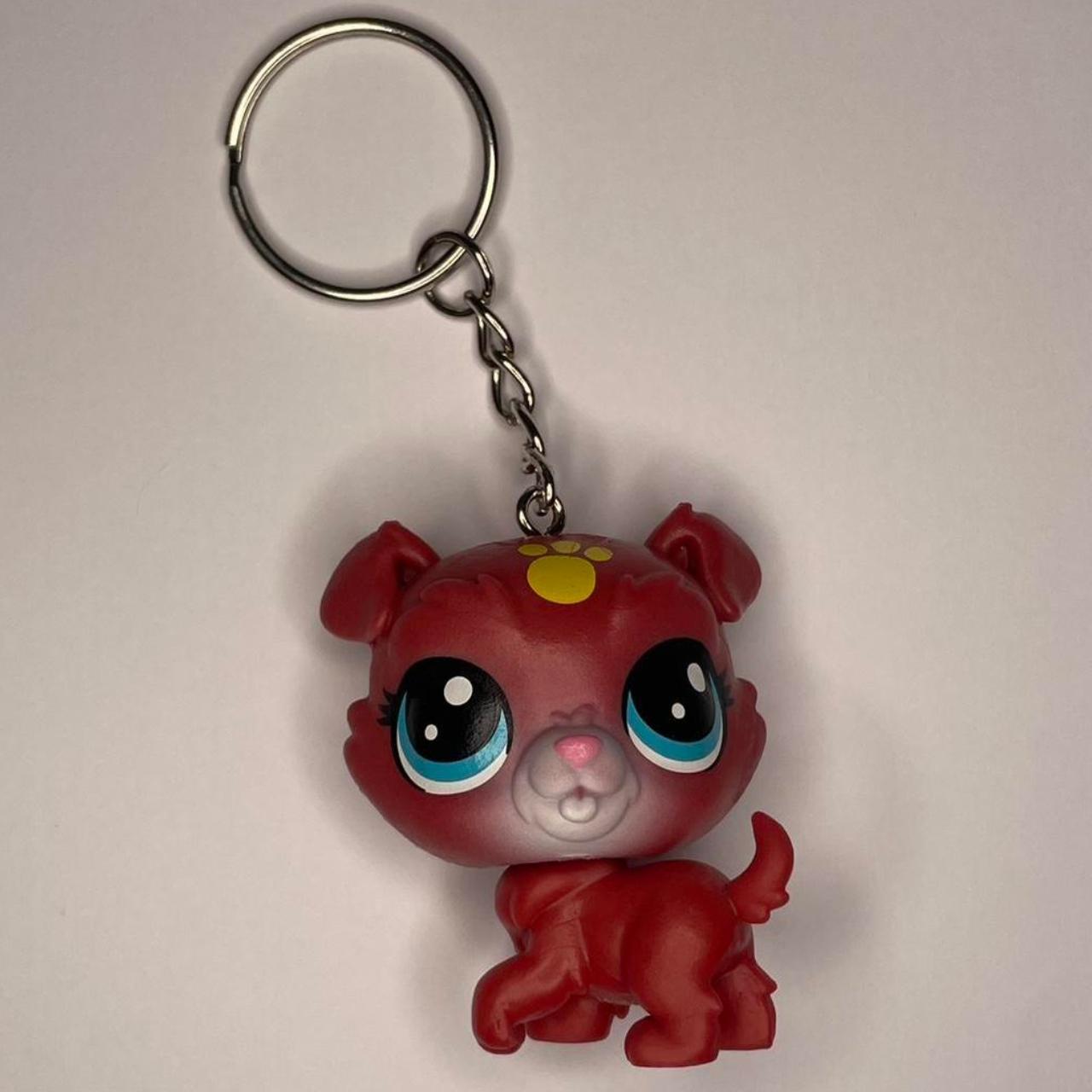 Littlest Pet Shop handmade keychain. Real LPS figure... - Depop