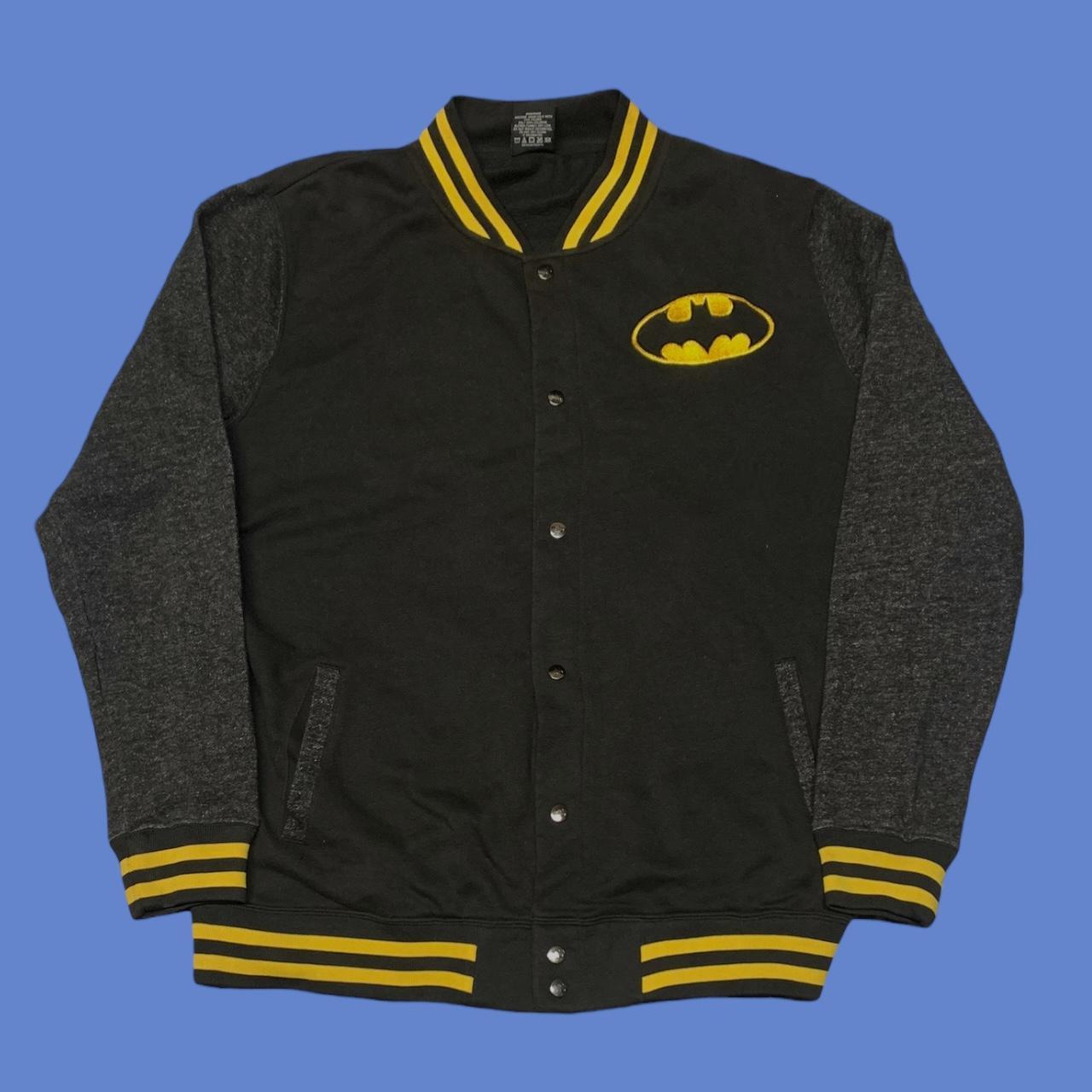 vintage batman embroidered jacket 🦇🔥 condition/... - Depop