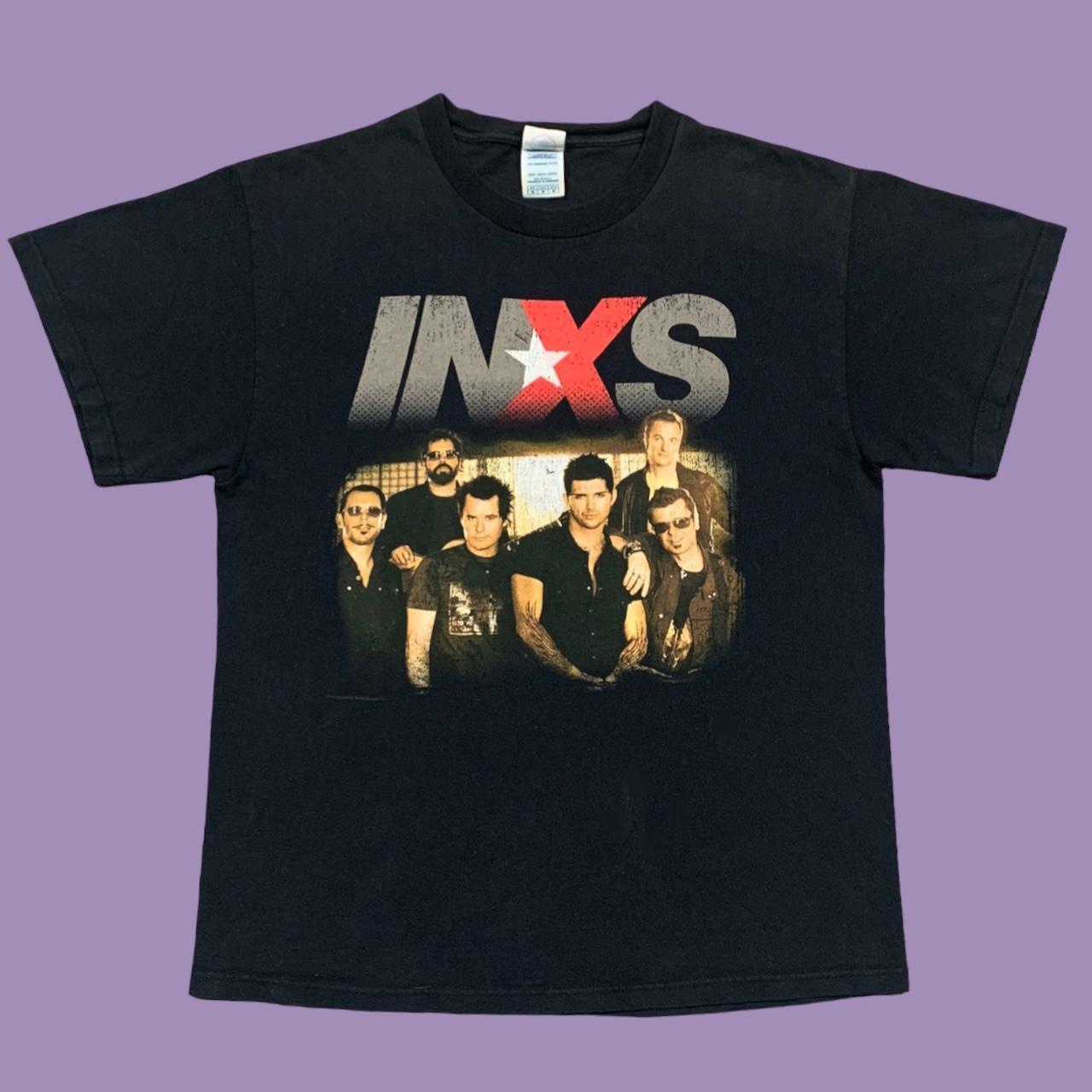 vintage INXS band tour t shirt 🔥 🌀size medium... - Depop