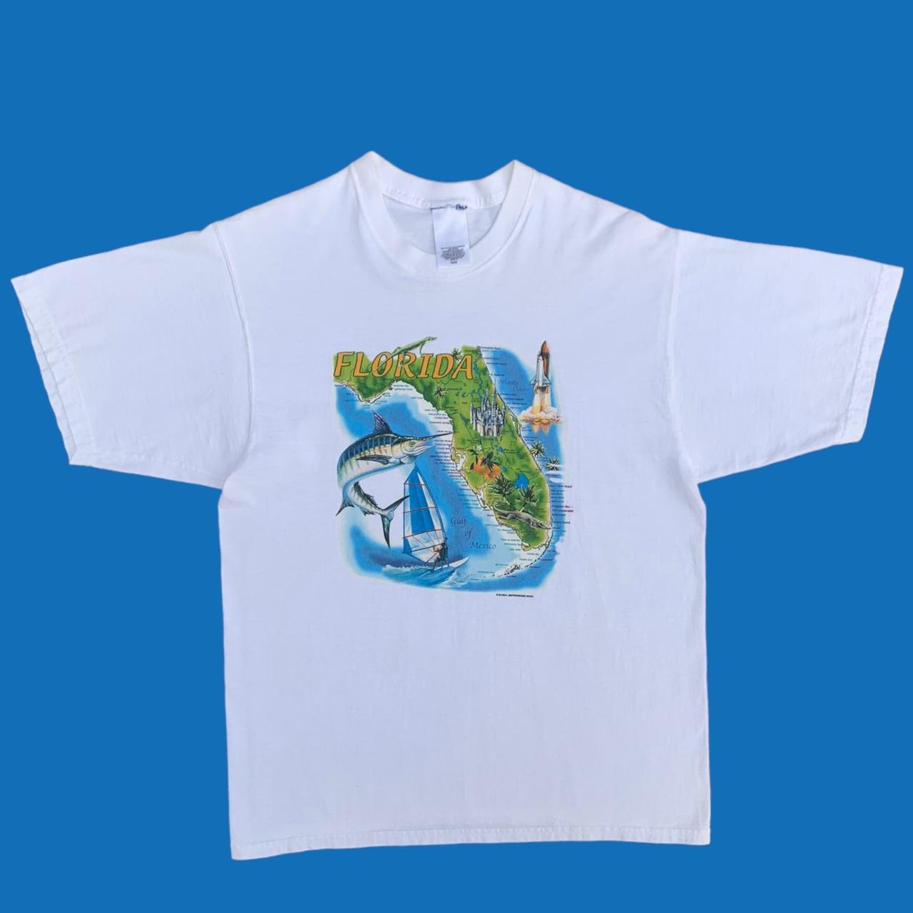 Vintage Florida Destination T Shirt 🔥🐬 🌀Size Medium... - Depop