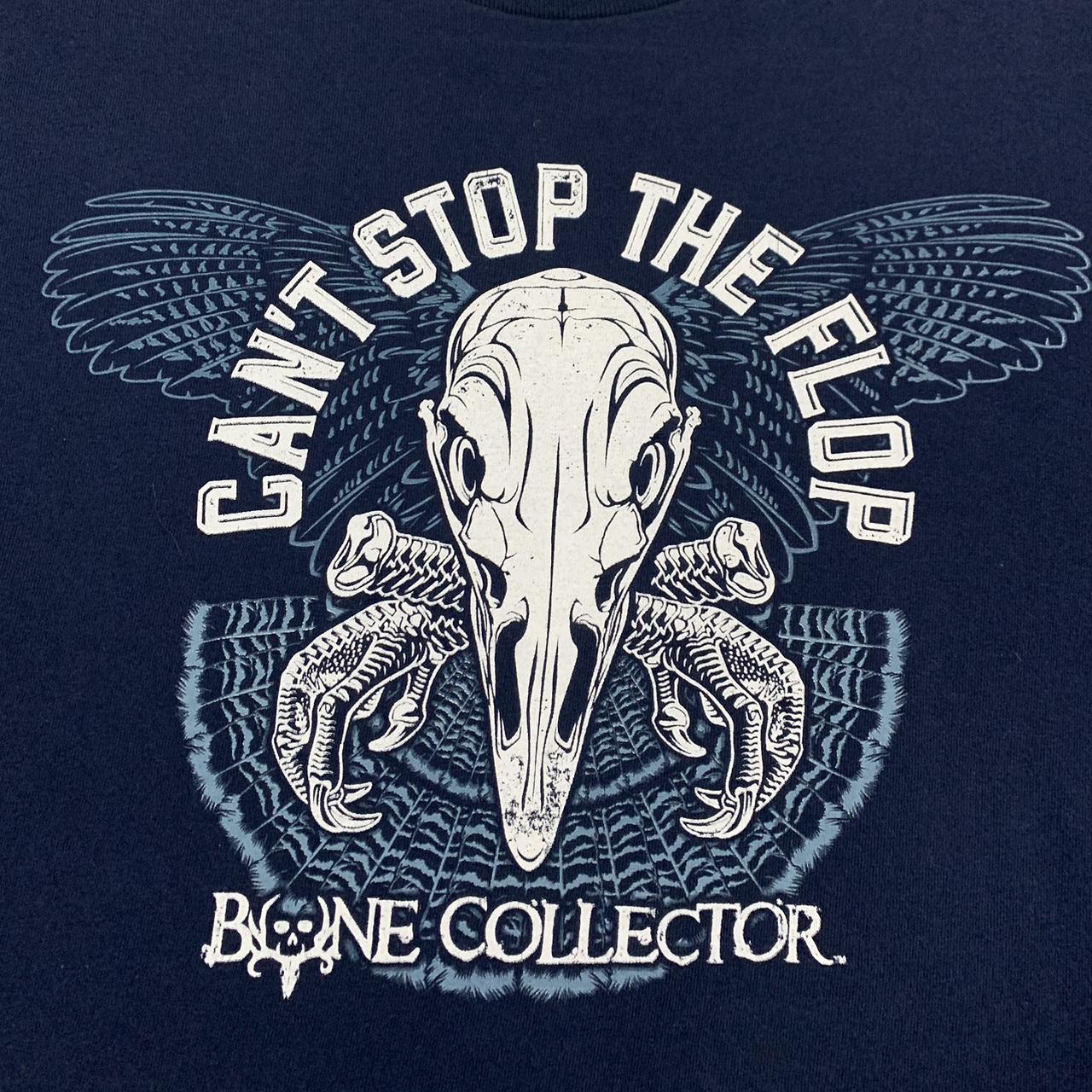 Vintage Horror Bone Collector Skeleton T Shirt... - Depop