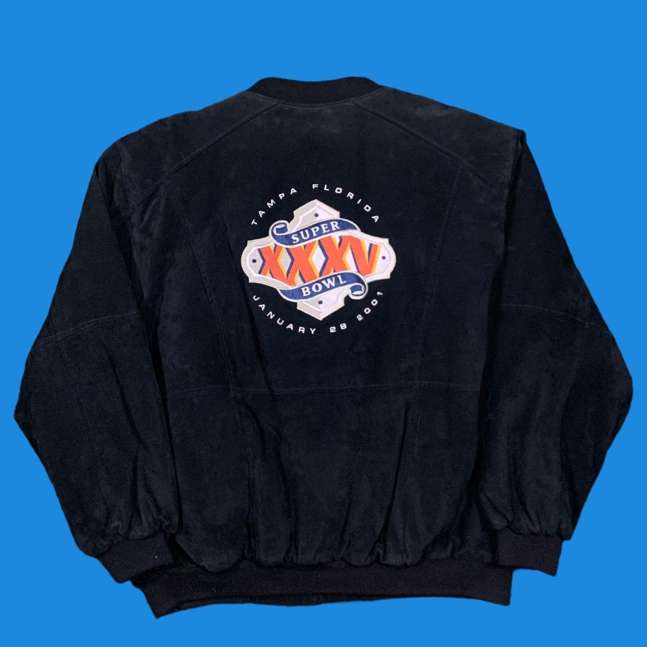 Vintage Jeff Hamilton NFL Super Bowl Jacket... - Depop