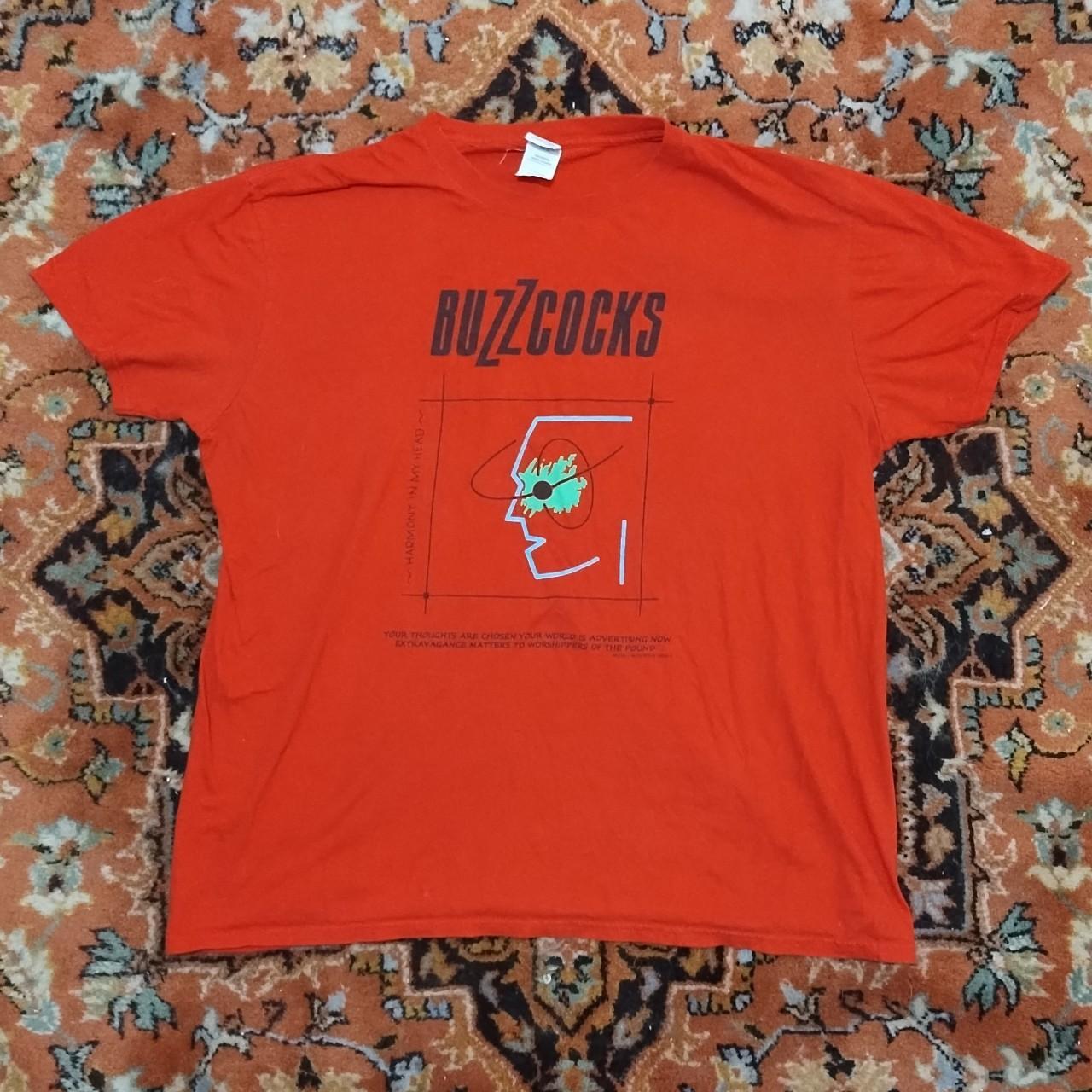 Buzzcocks "Harmony In My Head" shirt. X-Large,... | Depop