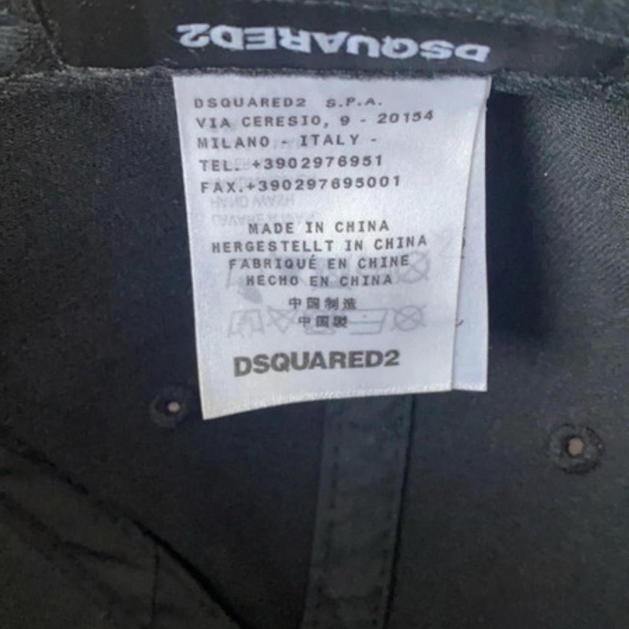 DSQUARED ICON SPLASH CAP IN USED GOOD CONDITION RRP... - Depop