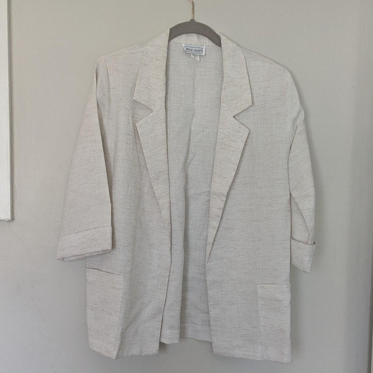 Vintage made in USA 80s Alice Stewart light weight... | Depop