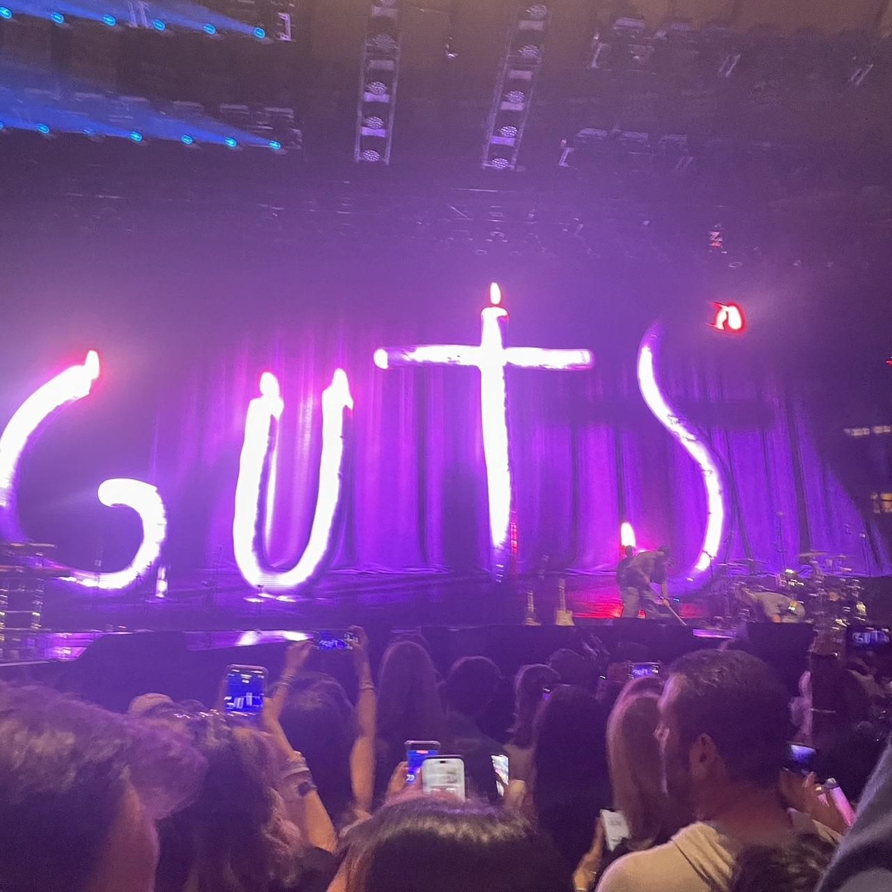 Olivia Rodrigo guts tour confetti + NYC holographic... - Depop