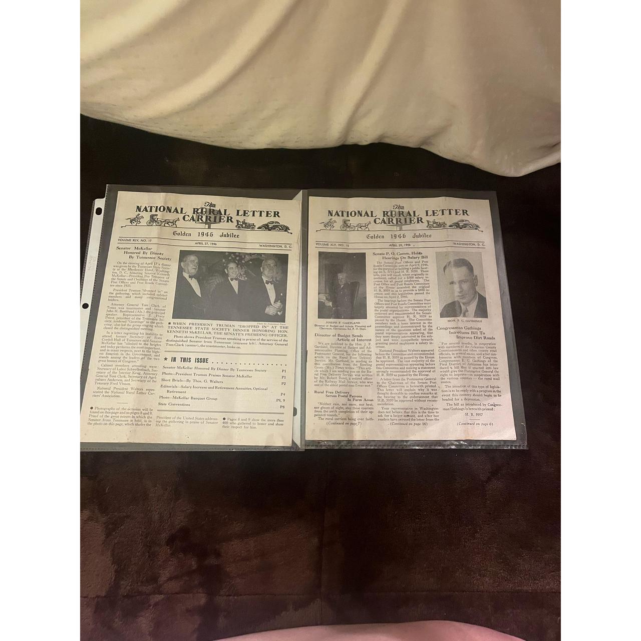 2 vintage copies The National Rural Letter Carrier... - Depop