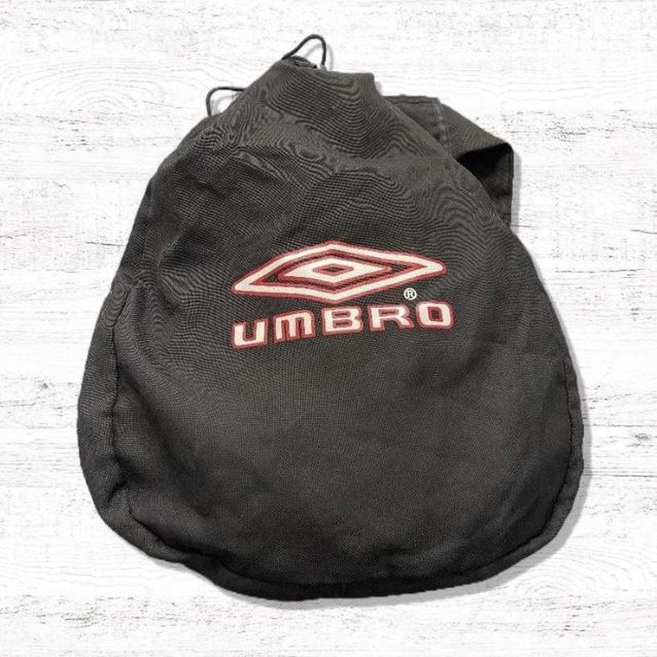 UMBRO rare vintage should bag Black and red #umbro... - Depop