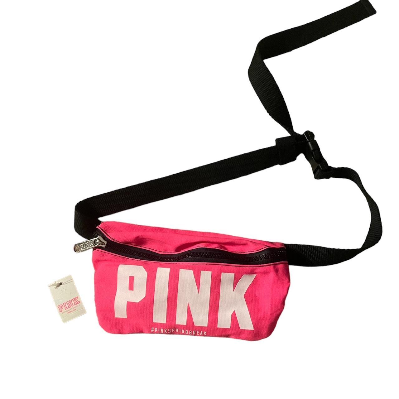 PINK / VS hot pink Fanny pack NWT NO FLAWS comes... - Depop