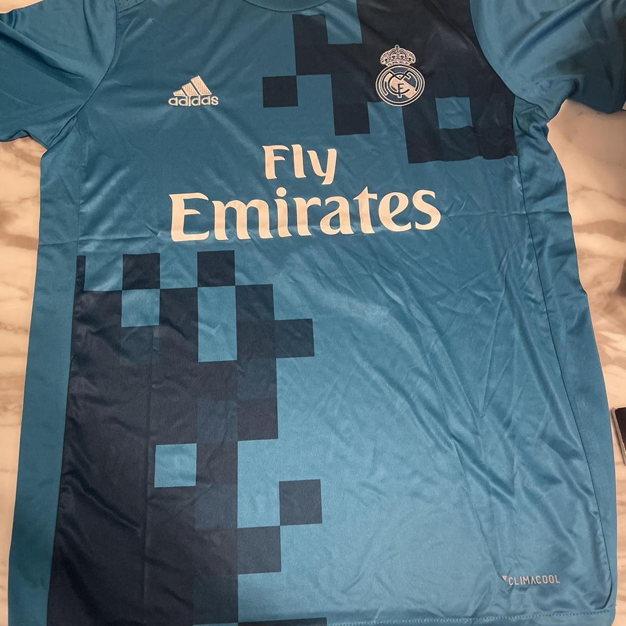 Adidas Real Madrid 3rd Jersey 2017-18 NS Size S - Depop