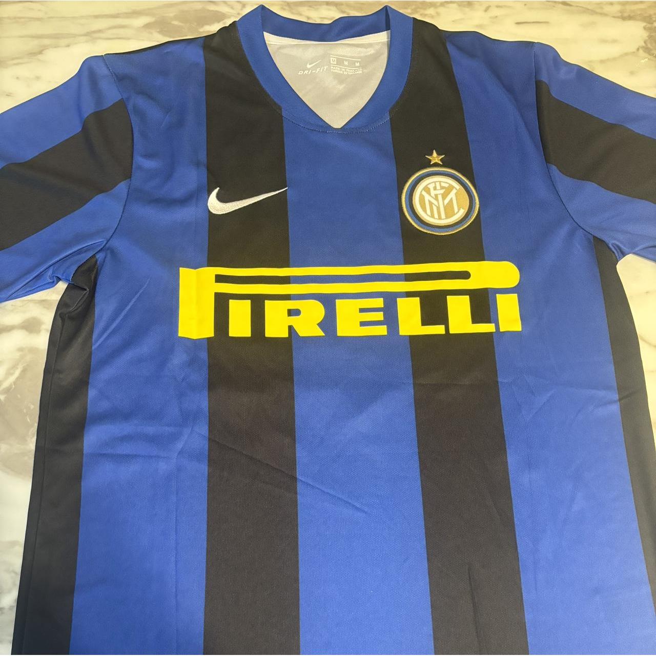 Inter Milan 1997/98 “Ronaldo 9” Home Soccer Jersey... - Depop
