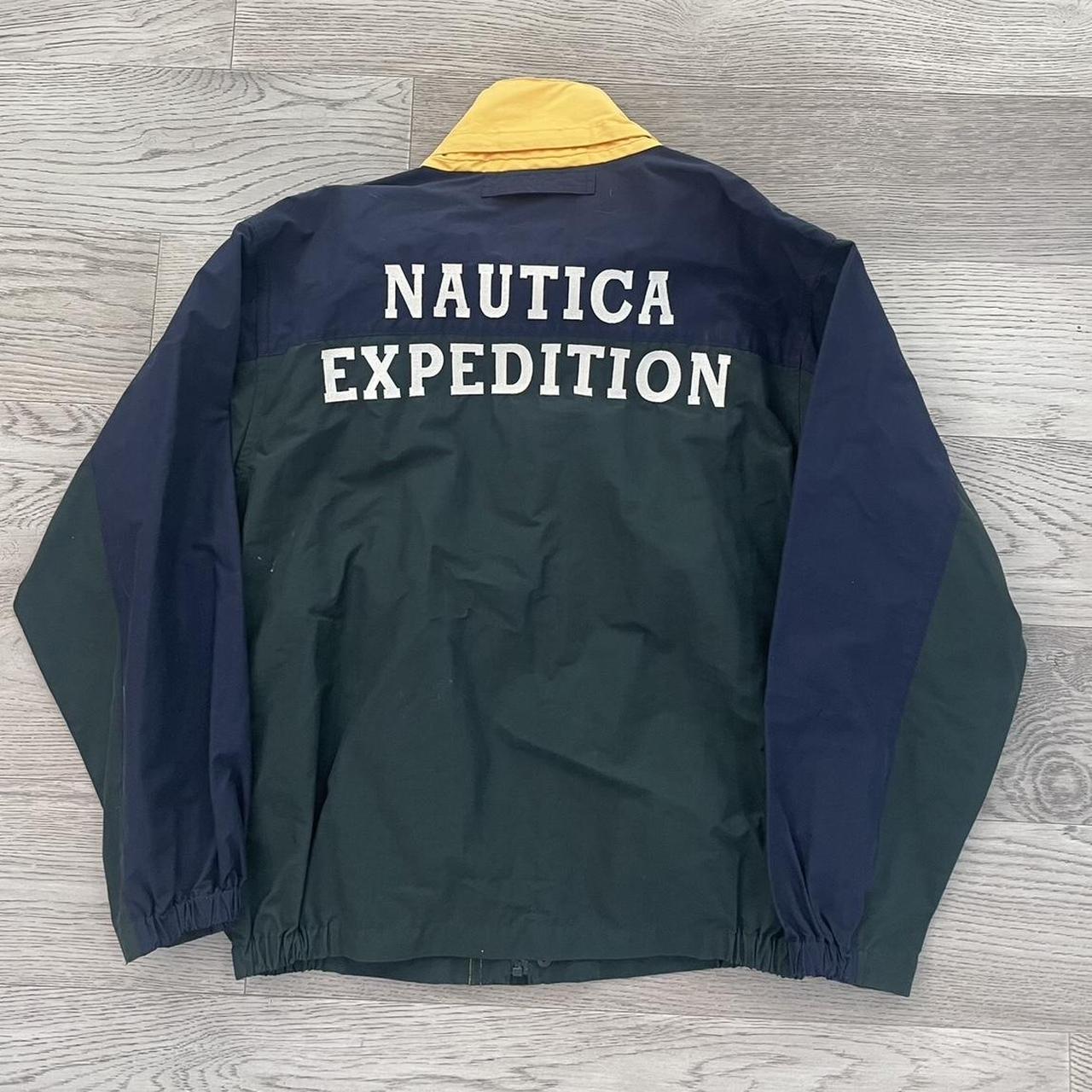 Vintage 90s nautica expedition jacket skater grunge... - Depop