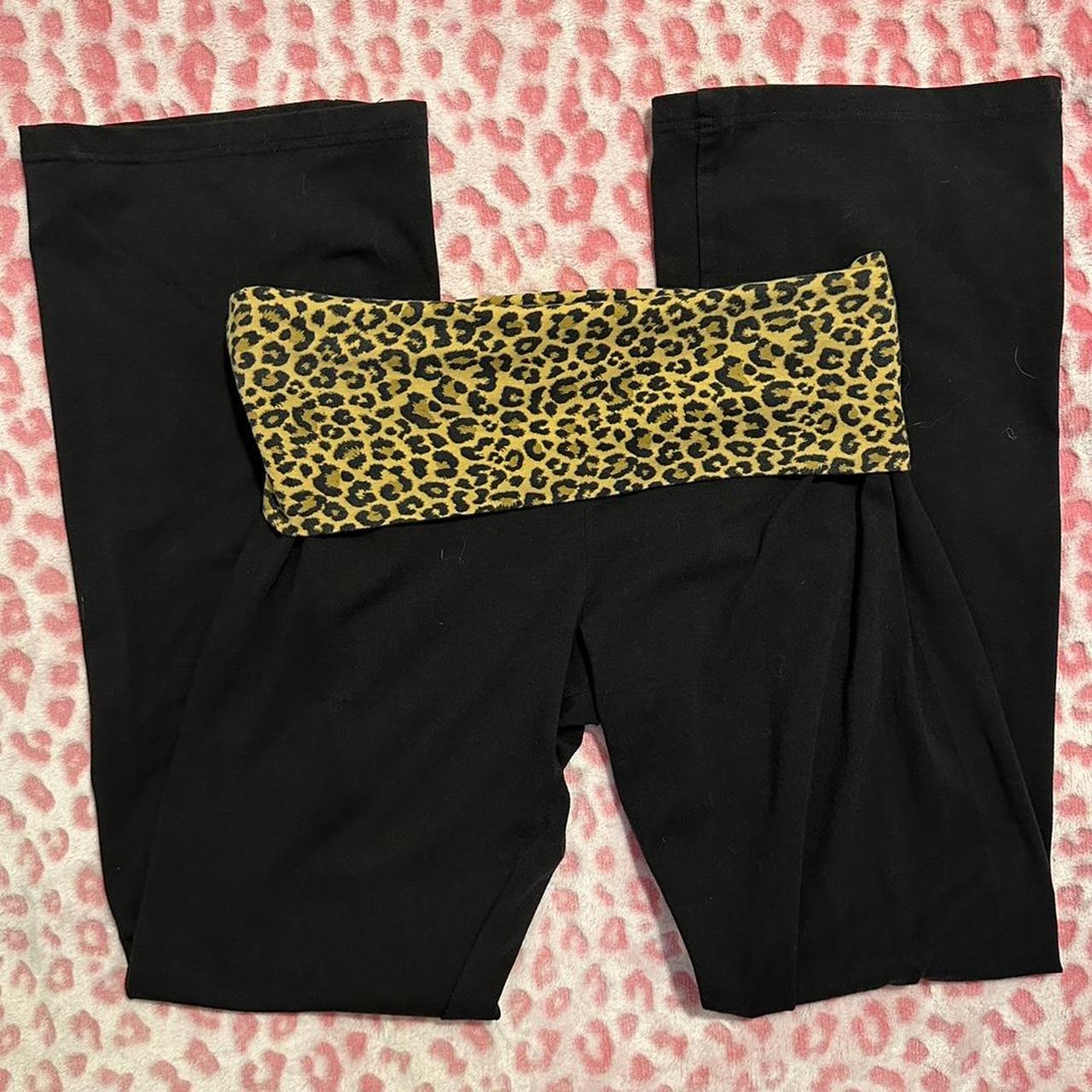 Joe Boxer Women's Black and Brown Leggings | Depop