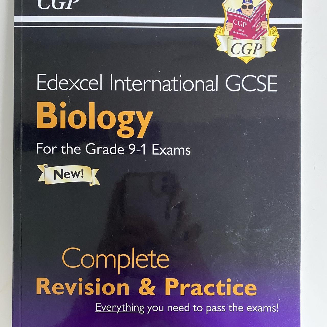 CGP biology gcse revision guide and practice - Depop