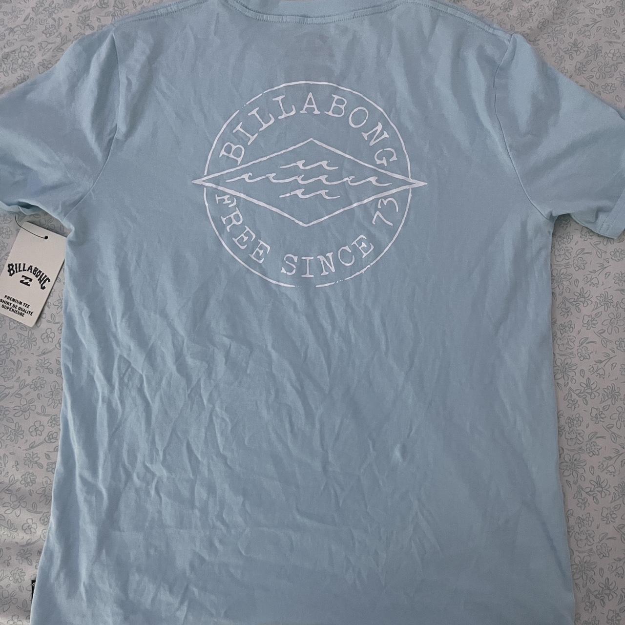 Light blue Billabong graphic t-shirt size large but... | Depop