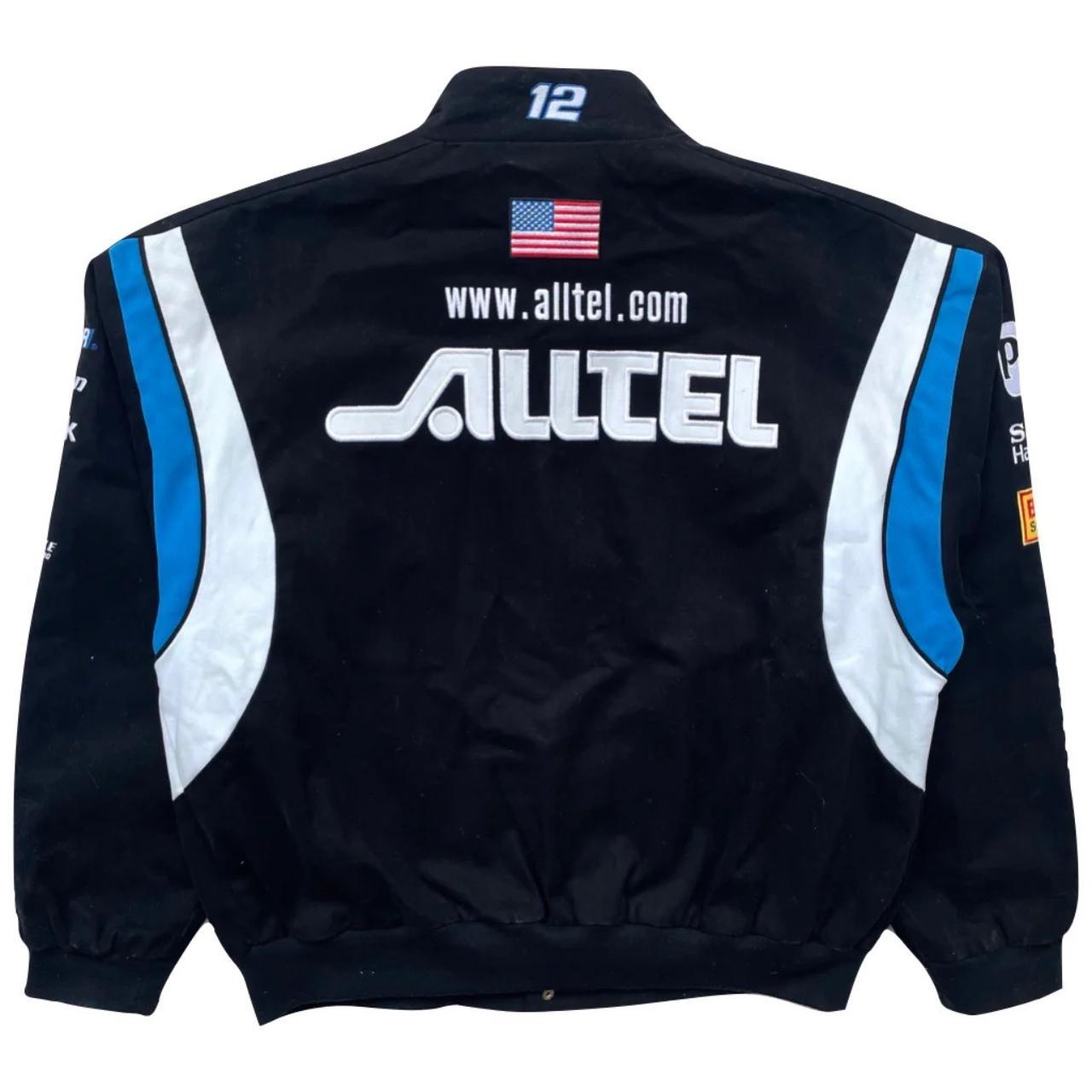Vintage Alltel NASCAR racing jacket, large Size -... - Depop