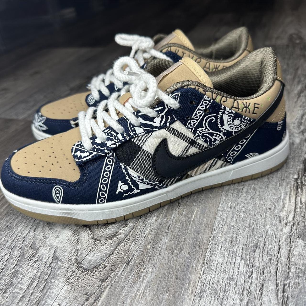 Travis scott x dunk low premium QS SB ‘Catus... - Depop